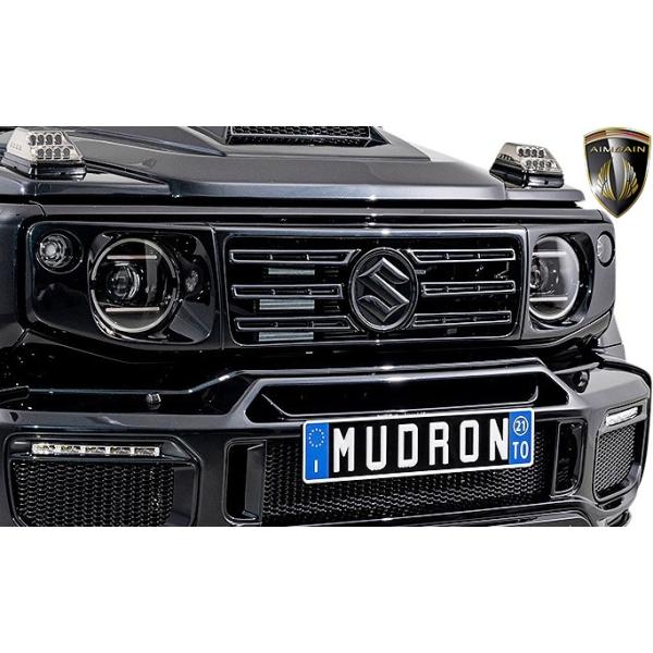 【商品内容】ジムニーノマド JC74W (2025.4-) AIMGAIN MUDRON GTS フロントグリル type2 FRP エイムゲイン マッドロンGTS スポーツ 社外 エアロ パーツ 部品 外装 新型 現行 カスタム JC74...