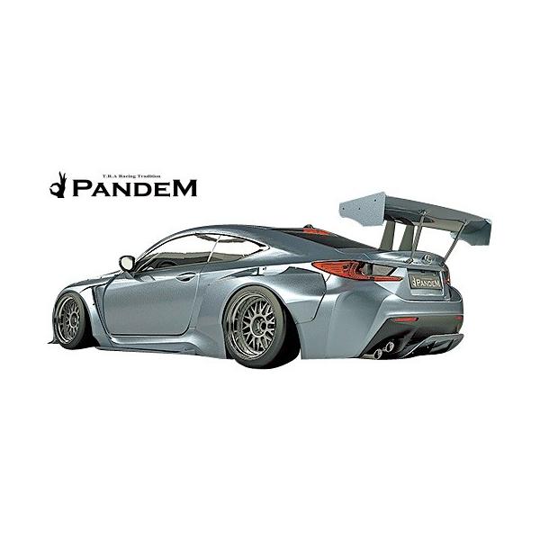 【M's】レクサス LEXUS RC-F USC10 (2014y-) PANDEM リアディフューザー／／FRP RCF RC F TRA ...