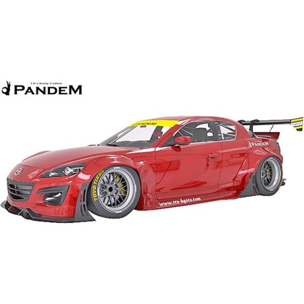 【M's】マツダ MAZDA RX-8 後期 SE3P (2008y-2012y) PANDEM GTウイング／／RX8 FRP製 TRA京都 ...