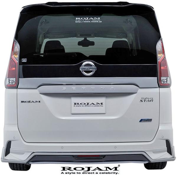 【M's】日産 セレナ C27 (2016/8-) ROJAM IRT エアロ 3点キット リアLED.Ver (F+S+R)／／LEDバック ...