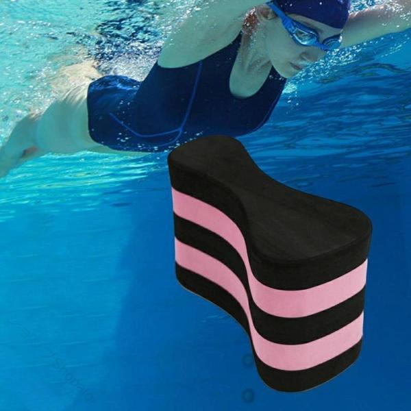 水泳トレーニング プルブイ フォーム改善 子供用 ピンク プールギア 泳力アップ 上半身強化 キック練習 初心者向け 安定浮力 練習効率向