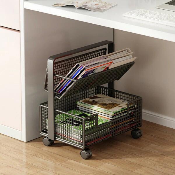 【商品の特徴】 スタディーデスクの最高の相棒： デスクの横に置くだけで、教科書、参考書、ノート、文房具など、必要なものを全て手の届く範囲にすっきり収納。わざわざ立ったり探したりする手間を省き、学習や仕事の効率を大幅にアップします。 スムーズ...