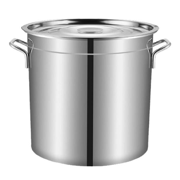 ■70L業務用として人気の使い勝手のいいサイズです。■蓋は鍋に引っ掛けることができて置き場所に困りません。◆大きさの目安◆汁椀1杯 約200mlとして約2Lで約10杯分として、8Lで40人分10Lで(約)50杯分30Lで(約)150人分が作...