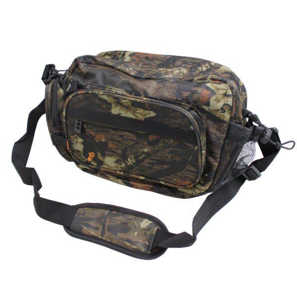 魚釣り用の3ウェイバッグです。ショルダー、ウェスト、ハンドの3通りの持ち方ができます。ショルダーベルト付属BRAND：FINE JAPAN ファインジャパンタイプ：マルチバッグカラー：カモフラ【サイズ】縦：約17cm(フロントポケット部含む...