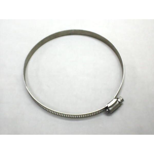 ホースなどをネジで締め付けて固定する金具です。メーカー：浅野金属工業社品名：ホースバンド[サイズ]サイズ:130〜152mm重さ：約43ｇd:130/D:152材質：ステンレスSUS304※メール便・レターパックはポスト投函による配送サービ...