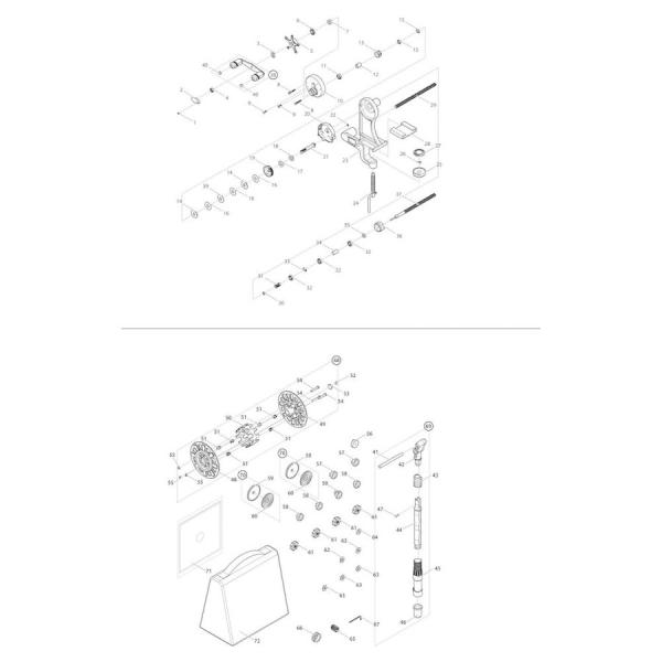 【第一精工】 リサイクラーDSフル装備のパーツNo.66です。【発送方法】通常配送宅配便：対応メール便：不可