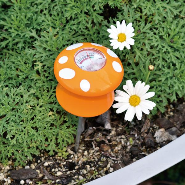 美しくおいしい植物を育てるお手伝い♪家庭菜園に最適な、使いやすく見やすいPH計です。コミカルなキノコ型がなんともかわいく、大きな表示部が特徴で使いやすさ抜群です。●主な特徴コミカルなデザイン：キノコ型で見た目も楽しい。大きな表示部：見やすく...