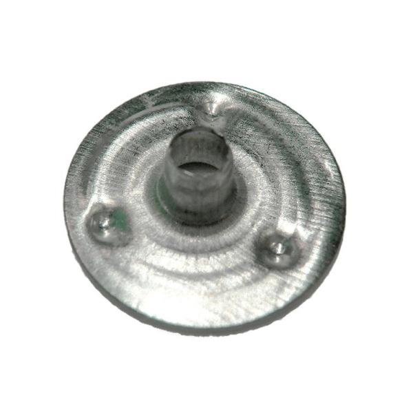 キャンドル芯を固定するための台座となる商品です。中心にある突起部分にキャンドル芯を差し込み、ペンチなどで潰して固定してください。■商品名 ャンドルの座金■サイズ 穴のサイズ：直径2mm■セット内容 ×10※キャンドルの芯は別売りです。■備考...