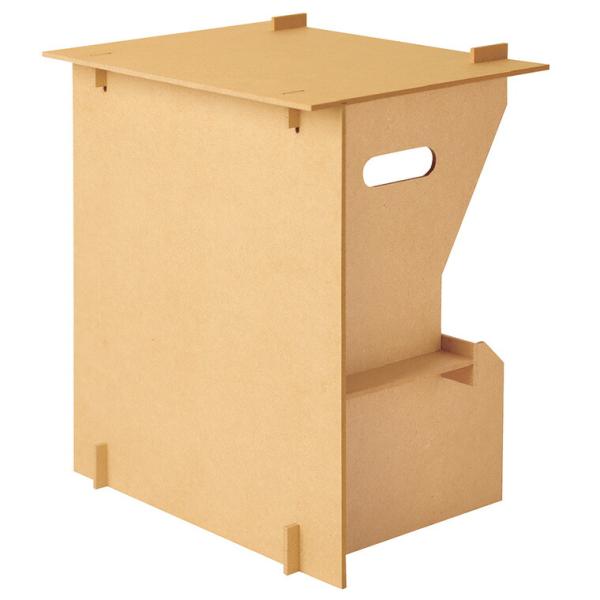 ■商品名　組立式 木製ディスプレイ台 2way■サイズ(約)本体(組立時)：H355×W300×D227mm■重量(約)　1090g■入り数　1台入■材質 MDF(4mm厚)■備考※画像のアクセサリーや小物類は付属しません。※画像は閲覧環境...