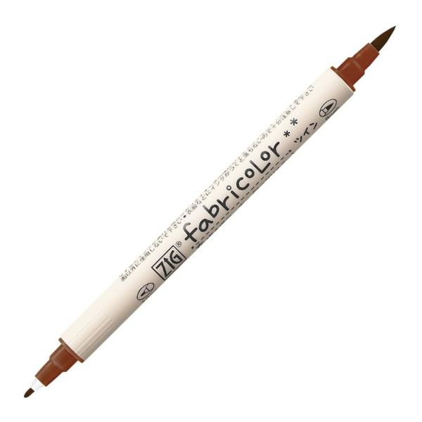 【商品説明】 滲みにくく、洗濯による洗い落ちの少ない布描き用マーカー。全29色＋ブレンダー。ブラッシュ芯と細芯のツインタイプ。軟筆芯と、線描きに適した細芯が一本に。アイロンをあてると、より色が定着します。お子様の学校用品のデコレーションにも...