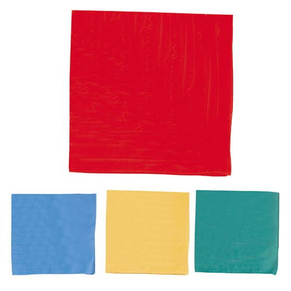 【商品説明】 頭に巻いたり首に巻いたり使い方いろいろ！※実際の商品は、写真の色と若干異なる場合がございます。予めご了承ください。■商品名 バンダナ無地■サイズ約550×550mm■内容×1枚入■カラー赤、青、黄、緑、白■材質ポリエステル■製...