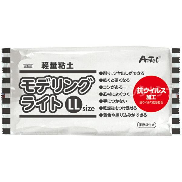 【商品説明】 乾燥後、彫刻刀ややすり等で自由に加工できます。コシがあり、形が決まります。手につかず様々な芯材によくつきます。乾燥後は石像のような質感になり、磨くとツヤが出ます。自由に着色できます。乾燥後、ねんどをつけ足せます。■商品名　モデ...