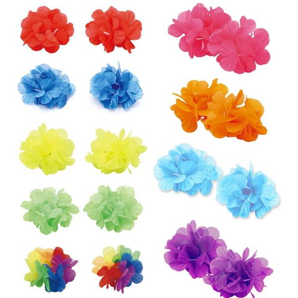 【商品説明】 きれいで大きな花びらのうでわ。■商品名 はなの腕輪 小■サイズ約φ100×高さ65mm■内容2個組■カラー赤、青、黄、緑、桃、オレンジ、水色、紫、レインボー■材質ポリエステル■製造元株式会社アーテック■備考※画像の色調はご使用...