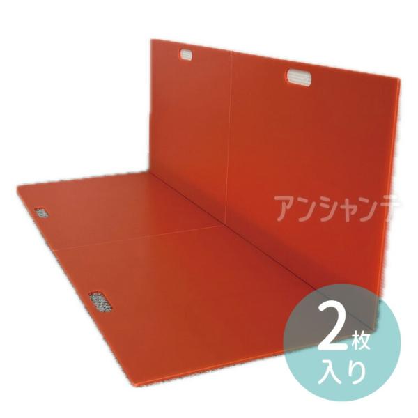 【商品説明】  家屋や事務所、店舗、倉庫の浸水を防ぐ簡易止水板です。設置はテープで止水板を連結し、ドアやシャッターの内側に置いて重しを置くだけの簡単3ステップ。■商品名　簡易止水板 2枚セット■サイズ(約)　保存時（1枚）：10×450×6...