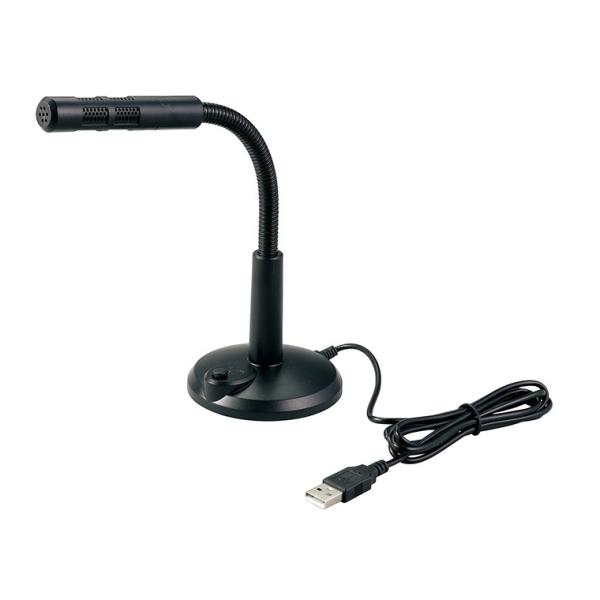 【商品説明】 ドライバーのインストールが必要なく、USBポートに接続するだけで簡単にお使いいただけるスタンドマイクです。●USBポートに接続するだけの簡単接続●ノイズキャンセリング機能搭載●電源はワンタッチのON/OFF 操作可能●滑り止め...