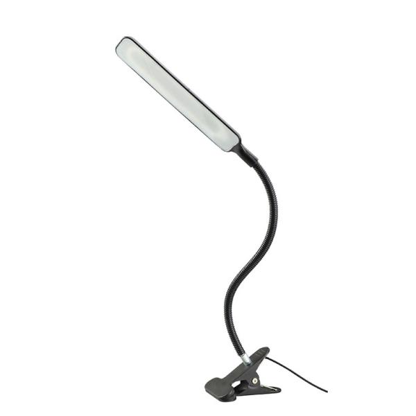 【商品説明】 フレキシブルアームで角度を自由に変えて、机に挟んで固定できる！厚さ2cmまで挟めるクリップ付。■商品名　LEDクリップライト（USB）■サイズ(約)　ライト部 210×45×8.6mm、クリップ部 75×105×67mm、アー...