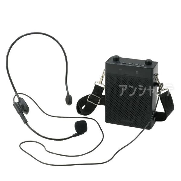 【商品説明】  軽量コンパクト設計で、肩掛け・首掛けができるストラップとヘッドマイクが付属しているので、両手を使いながらの案内や作業も快適に行えます。【商品スペック】バッテリー容量：4000mAh、出力：25W、周波数応答：60Hz?21K...