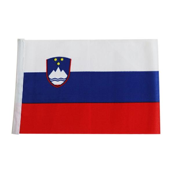 【商品説明】 スポーツ観戦の応援グッズやお部屋に飾るインテリアとしてもおすすめです。持ち手棒付きで手持ちにピッタリなサイズです！持ち手棒と旗は取り外し可能！■商品名 世界の国旗（約21×14cm）サ行国 ：スロバキア共和国■サイズ ※表記の...