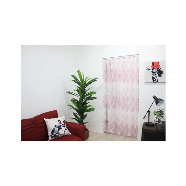 ●商品サイズ：幅140×高さ170cm●アコーディオン間仕切りでアイデア次第で使い方色々●カーテンレールを使用してそのまま取付られるリングランナーも付属しているのでテンションポールにも掛けられます