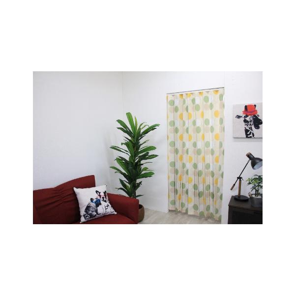 ●商品サイズ：幅140×高さ170cm●アコーディオン間仕切りでアイデア次第で使い方色々●カーテンレールを使用してそのまま取付られるリングランナーも付属しているのでテンションポールにも掛けられます