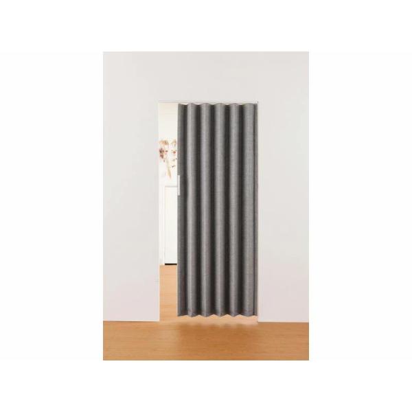 ●商品サイズ：幅100×高さ174cm●ネジのいらないつっぱりタイプのアコーデオンドア●レールを伸ばしてレバーをロック●つっぱりタイプのアコーデオンドア●ネジが効かない場所や天井がない場所にお取付ができます