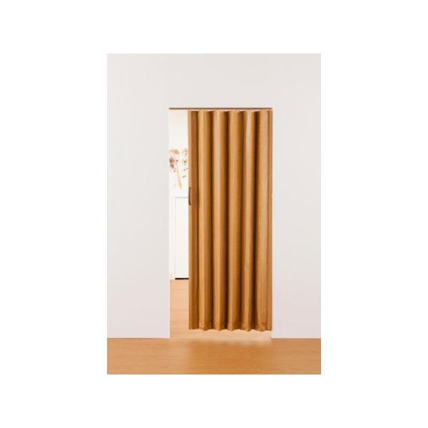 ●商品サイズ：幅150×高さ174cm●木目調アコーデオンドアです4.5cmまで丈詰め可能です●即製品でお買得サイズ展開も豊富なスタンダードな木目調アコーデオンドアです●間口に合わせて高さの調節、最大約4.5cmの丈詰めが可能です（お客様で...