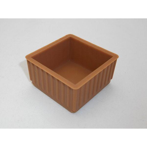 《商品詳細》 サイズ：内径45mm 色：薄茶 数量：1個入り 角型 製造国：台湾