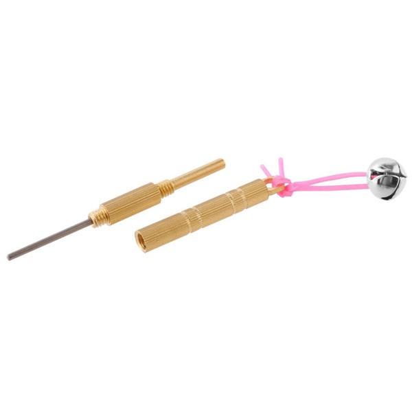 《商品詳細》 剣山の曲がった針の直しや隙間のゴミの除去に。 落としたときにわかりやすい鈴付 剣山針の曲がり・傾きを修正します。