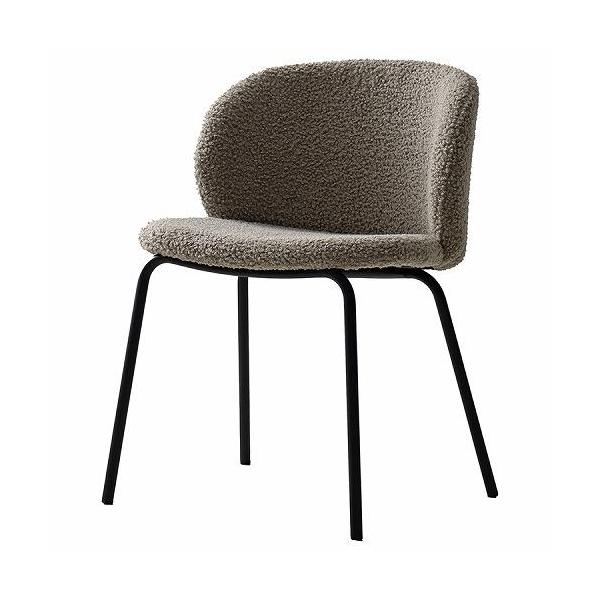 やわらかな曲線が美しい、ダイニングチェア『Kerin（カリン）』。光の角度によって表情を変えるブークレ生地が、空間に上質な印象を与えます。身体を包み込む背もたれとゆったりとした座面が、長く座っても疲れにくい、快適な座り心地を実現。毎日の食卓...