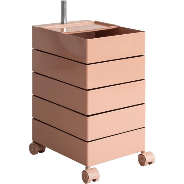 丸みのあるデザインが可愛い多段トローリーワゴン『Pluna（プルーナ）』。4輪キャスターでラクラク移動できます。棚はそれぞれ360度回転式で取り出しやすく、リビングや寝室、デスクなど色々なシーンでマルチにお使いいただけます。ベビー用品の収納...