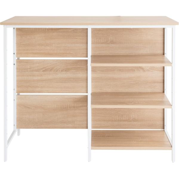 キッチンのゴミ箱や家電をまとめて収納しながら、お料理やカフェタイムもお楽しみいただけるキッチンカウンターテーブル『Salus（サルース）』。無駄なく収納できる可動棚のラックは電子レンジやトースターなどの家電も置けます。ゴミ箱スペースはフタ付...