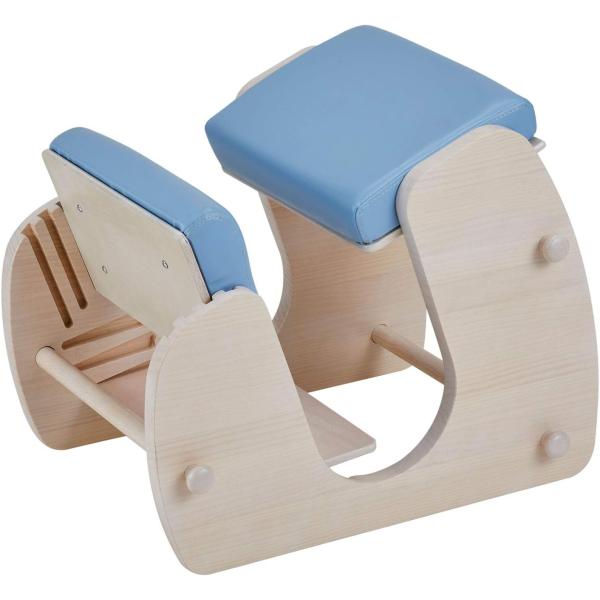 プロポーションチェア『Keepy』は膝に負担をかける事が少なく、背筋を伸ばして座れる椅子となっております。身長110cm〜180cmの方までご使用できますので長期間ご使用いただくことができます。膝に負担をかけずに背筋を伸ばせる形状の椅子は現...