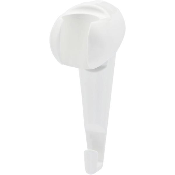 《商品詳細》◆既存のシャワーフックにそのまま取付できる、角度調節機能付きのシャワーフックです。◆角度調節機能付き（上20°、下20°まで調節可能）なのでシャワーをお好みの角度に調整できます。◆ブラシやスポンジなどの小物が掛けられるフック付き...