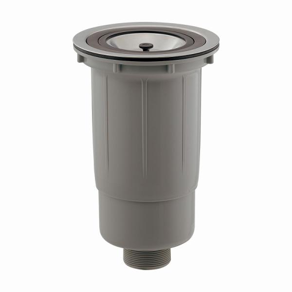 ◆キッチン用の流し台排水トラップです。◆取付穴径：158ミリ（絞り段外径181ミリ）◆取付はさみ込み厚：最大1.5ミリ◆対応排水口径：180ミリ◆水を溜めることができるので、つけ置き洗いなどに便利です。◆マンションやアパートなどの賃貸住宅の...