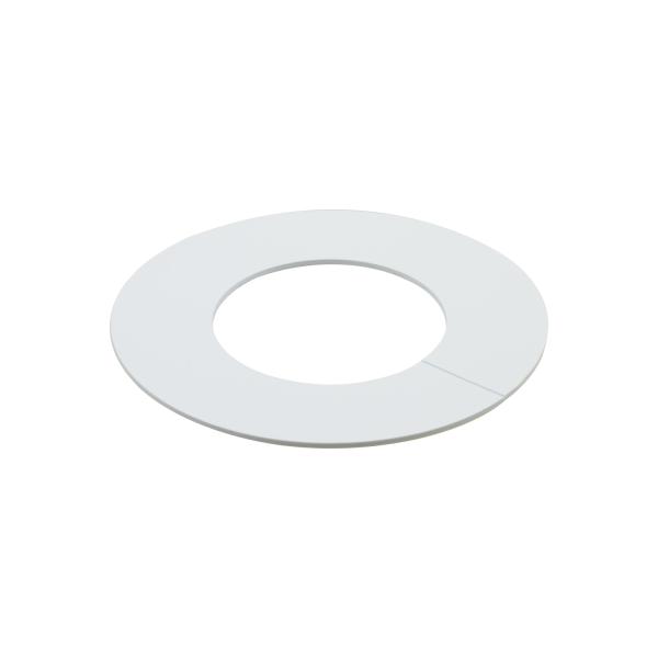 ◆壁面や床の配管貫通穴を隠す化粧プレートです。◆呼40のVP・VU管、水道用ポリエチレン管などに対応しています。◆割り部分があるので配管が通った状態でも後付けできます。◆裏面はのり付きなので、貼り付けるだけで簡単に施工できます。