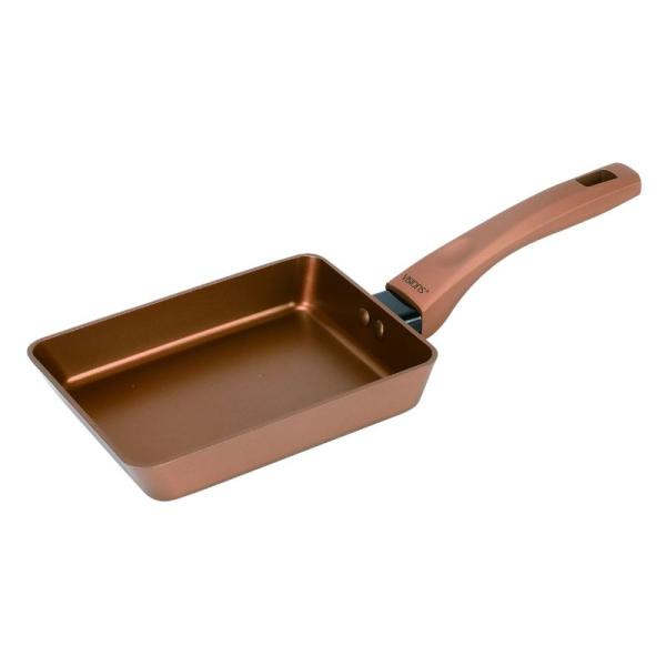 ●ガス火はもちろん、200VのIHクッキングヒーターやハロゲンヒーターなどオール熱源に対応●内外面ゴールドコーティング●金属ヘラ試験100万回クリア●本体は変形に強い鍛造タイプ●金属ヘラも使えます！※角の丸いなめらかなものをご使用ください。...