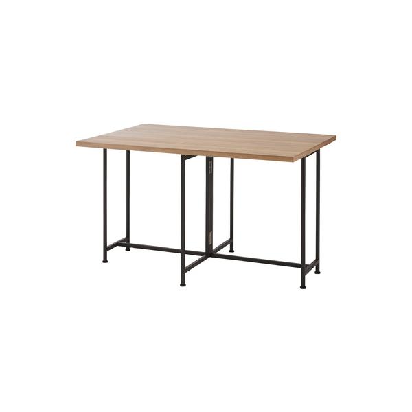 ●シーンに合わせて形を変えられるバタフライテーブル●天板を畳んだり広げたりする事で、生活の様々なシーンに合わせて多様な使い方が出来るバタフライテーブルです。天板下の脚を動かすだけで、簡単に伸縮させる事が出来ます。【材質】合成樹脂化粧繊維版 ...