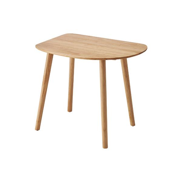 天然木のぬくもりを感じる北欧風デザインの「helppo」シリーズ。木目を活かしたデザインと、エッジを極力落とした丸みのあるフォルムが優しい印象を与えます。【材質】天然木(ラバーウッド) ラッカー塗装【原産地】ベトナム 【静的耐荷重】約20k...