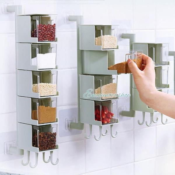 ■ 品名：調味料入れ■ 素材：ABS+ステンレス■ タイプ：全4タイプ■ サイズ：写真参考encountershopの検索ワード：調味料 容器 ストッカー 収納 ケース キッチン収納 保存容器 塩コショウ入れ　調味料入れ おしゃれ セット ...