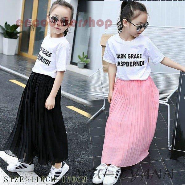 商品内容：スカート素材：シフォン参考サイズ：（単位：cm）110:着丈55　ウエスト45　120:着丈60　ウエスト52130:着丈65　ウエスト59　140:着丈70　ウエスト66150:着丈75　ウエスト73　160:着丈80　ウエスト...