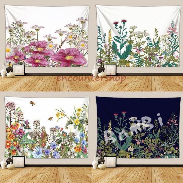 タペストリーは、お部屋を一切傷つけずに、汚さずに、しかも、簡単にリフォーム、アレンジできるアイテムです(^^?賃貸もOK！！マンション?アパートの壁に、合わせて楽しんじゃおう！壁にかけるのはもちろん！家具のカバーや収納ペースの目隠し、テーブ...