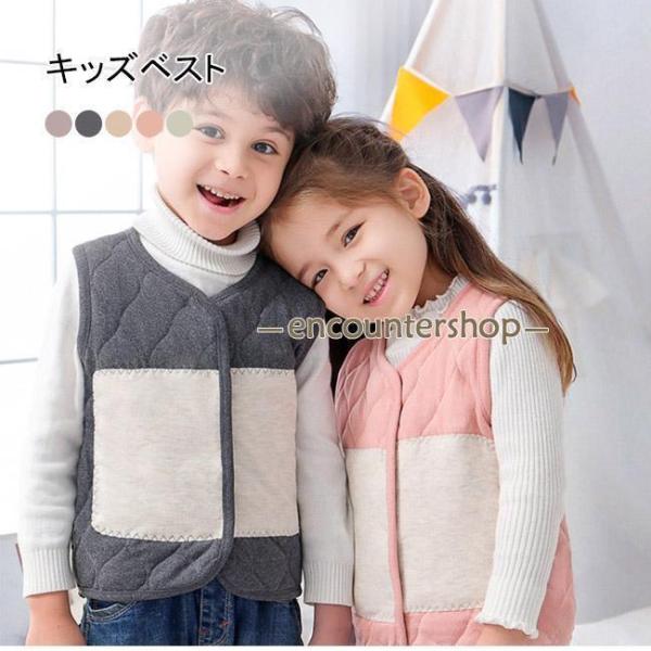 ベスト キッズ 男の子 女の子 ベビー 子供ベスト フリースベスト 前開き 防寒 保温 暖かい 無地 シンプル 秋冬 通学 通園 インナー 重ね着 ソフトで暖かい前開き式キッズベストが登場！お腹部分では暖かい素材を採用し、防寒保温効果抜群！...