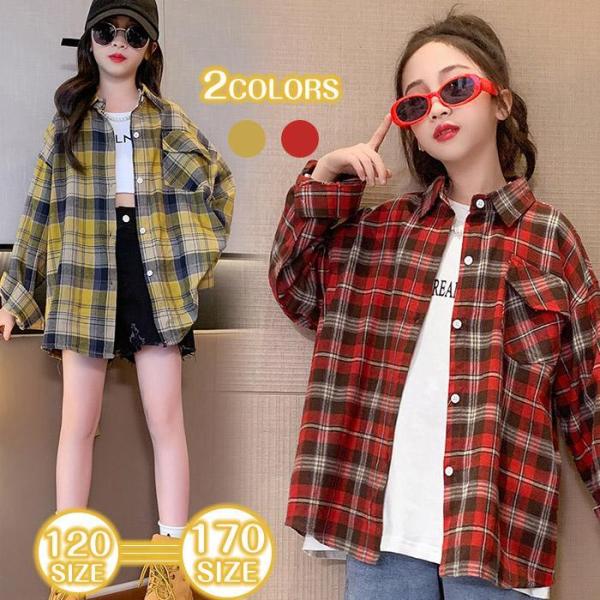 内容 チェックシャツカラー展開 イー レッドサイズ展開 120/130/140/150/160/170cm素材 綿キーワード  シンプル 可愛い 細身 きれいめ お出かけ 襟付き おしゃれ 子供服 可愛い かわいい ゆったり ロング 重ね着...