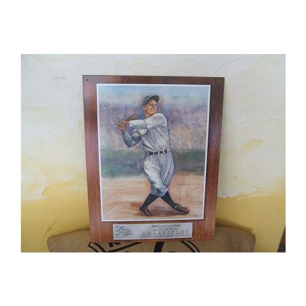 Legend-Lou Gehrig★アメリカン・ブリキ看板★