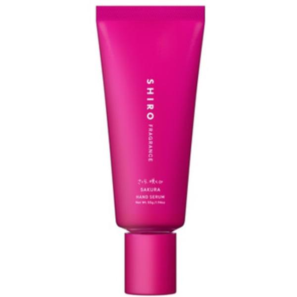 商品説明限定フレグランスシリーズから、満開に咲き誇るさくらのように、より華やかにリニューアルした「さくら」の香りが新登場。手肌をしっとりと保湿し、潤いを閉じ込めるハンド美容液。乾燥する季節にぴったりのこっくりとしたテクスチャーながら、アロエ...