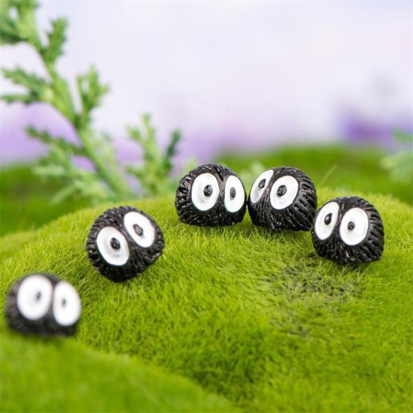 サイズ：約1 x 0.9cm内容：10個セット苔テラリウムやお部屋や車内ノインテリアに！小さいガラスボールに入れて苔リウムを作るのに向いてます。自立して立ちますが、固定ピンを付けて苔に差し込むとより安定します。固定ピンは当店でお買い求めできます。