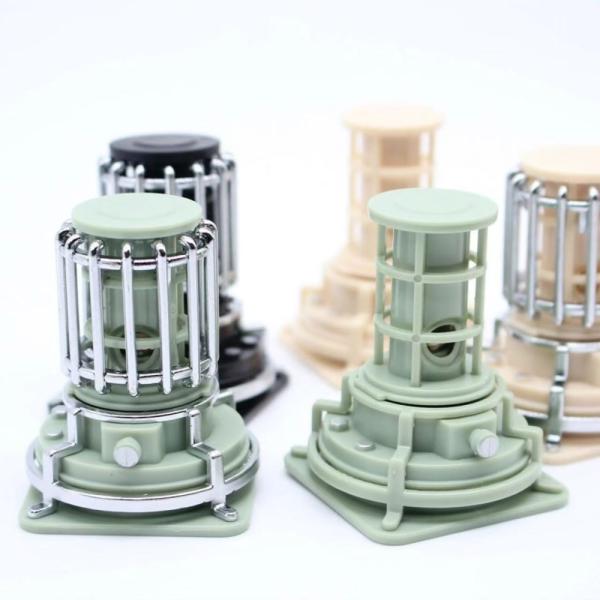 内容数：1点サイズ：シンプルタイプ：W36×D36×H52mmネットタイプ：全高約55mm※使用電池：LR1130　電池交換可材料：樹脂カラー：01 グリーン02 ベージュ03 ブラック04 ベージュシンプルタイプ05 グリーンシンプルタイ...