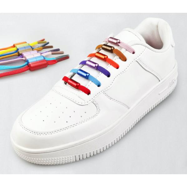 毎回結んだりほどいたりする必要が無く、簡単に脱ぎ履きができます。妊婦やうまく靴紐を結べないお子様にもオススメ紐をカットできますので大人からお子様の靴に対応しております。素材：ポリエステル、ゴム、メタル重量：約１０ g靴ひもの長さ：100cm...