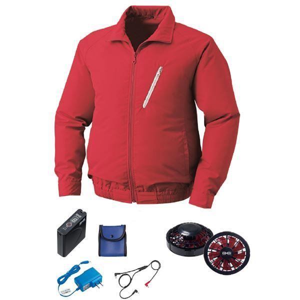 KU90510 空調服 R ポリエステル製 FAN2200BR・RD9261・LISUPER1セット ブラック LL 【北海道・沖縄・離島配送不可】 KU90510 空調服 R ポリエステル製 FAN2200BR・RD9261・LISUPER1セット