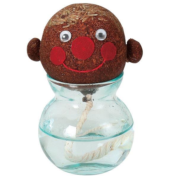 水につけておくだけで、約1週間ほどで頭から発芽！伸びたヘア（葉）をカットすれば、自分だけのヘアアレンジが楽しめますよ。※詳しい商品説明は下のほうに記載があります